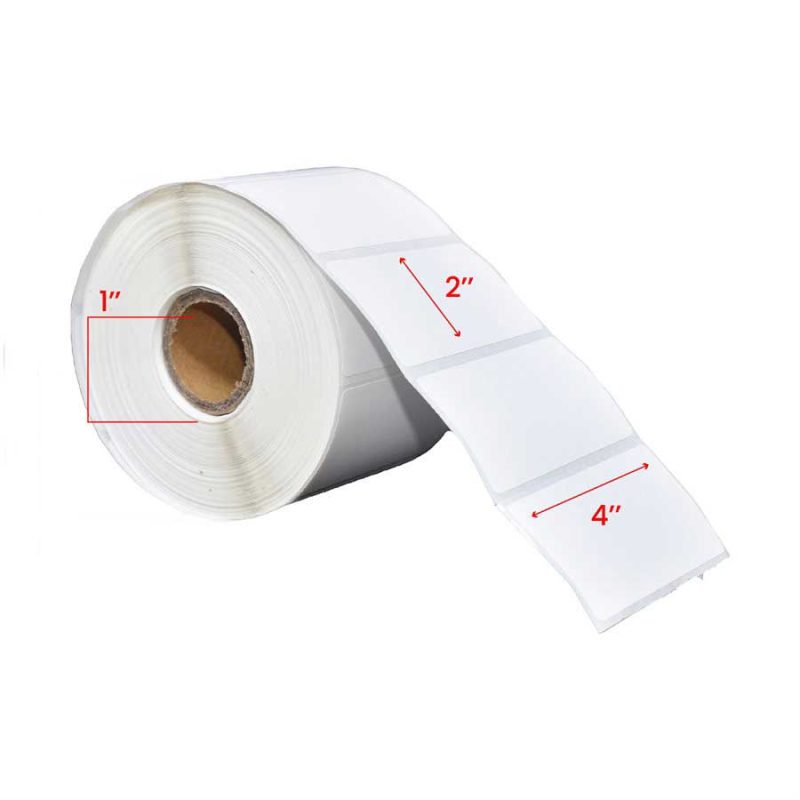 Thermal Transfer Labels – 4” x 2” (12 x 700) – ZE116 – IntekView