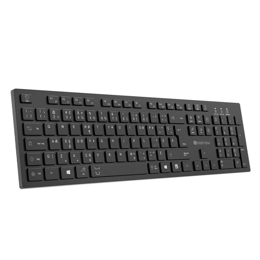Wireless Normalized French Canadian Keyboard CAN/CSA – K500NWL – IntekView